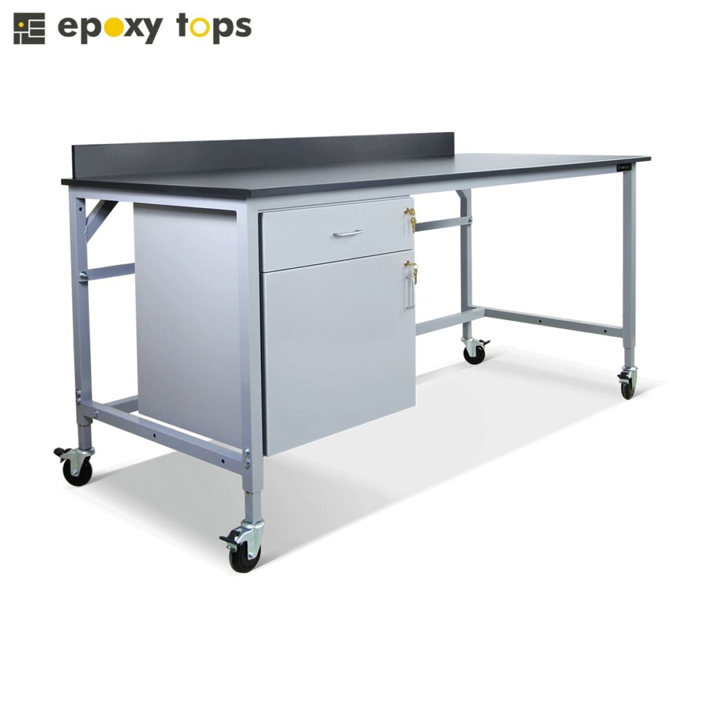 Adjustable Workbench For Analytical Room - Epoxytops