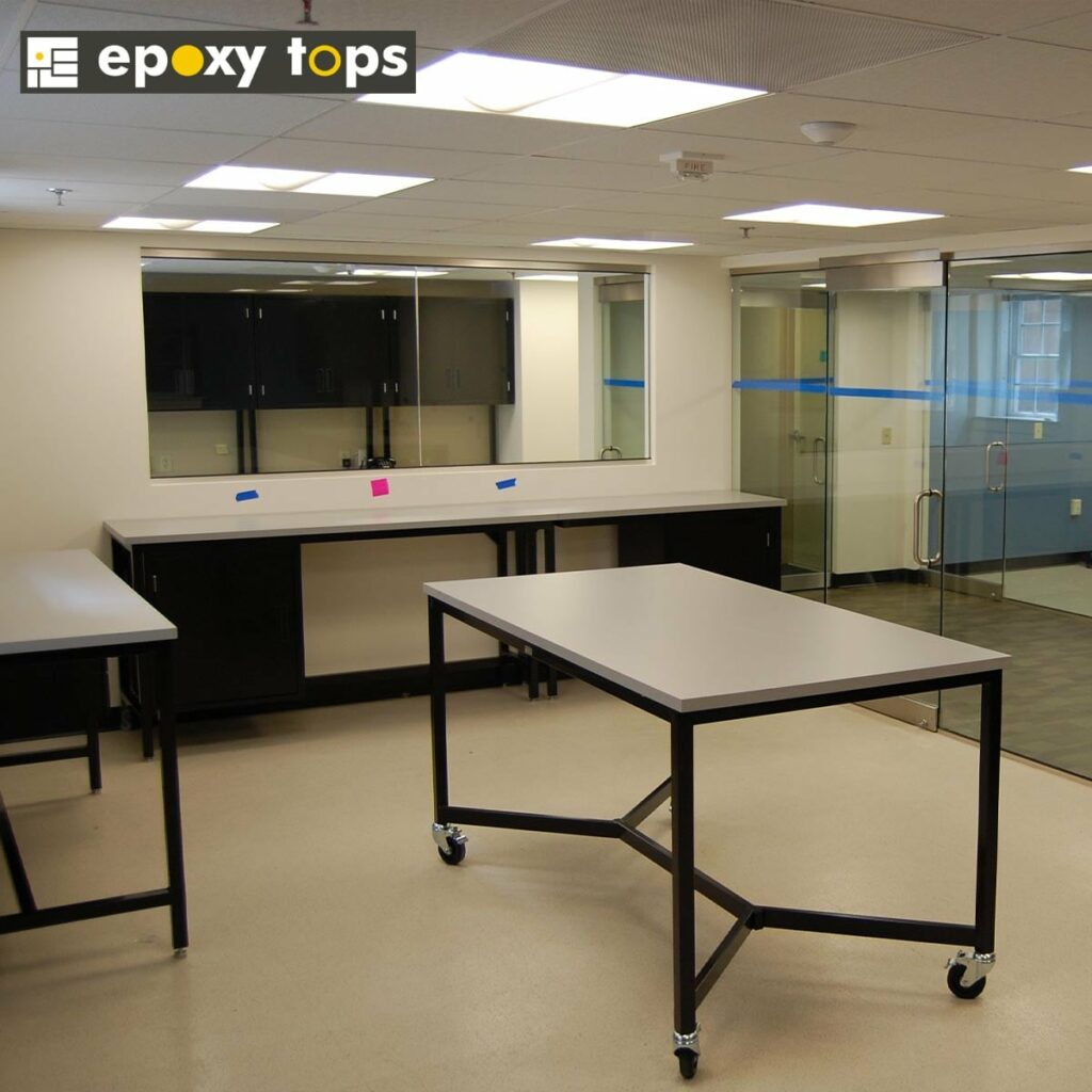 Resistant Custom Lab Benches - Epoxytops
