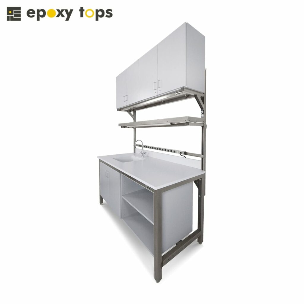 Sink Bench With Storage For Labs - Epoxytops